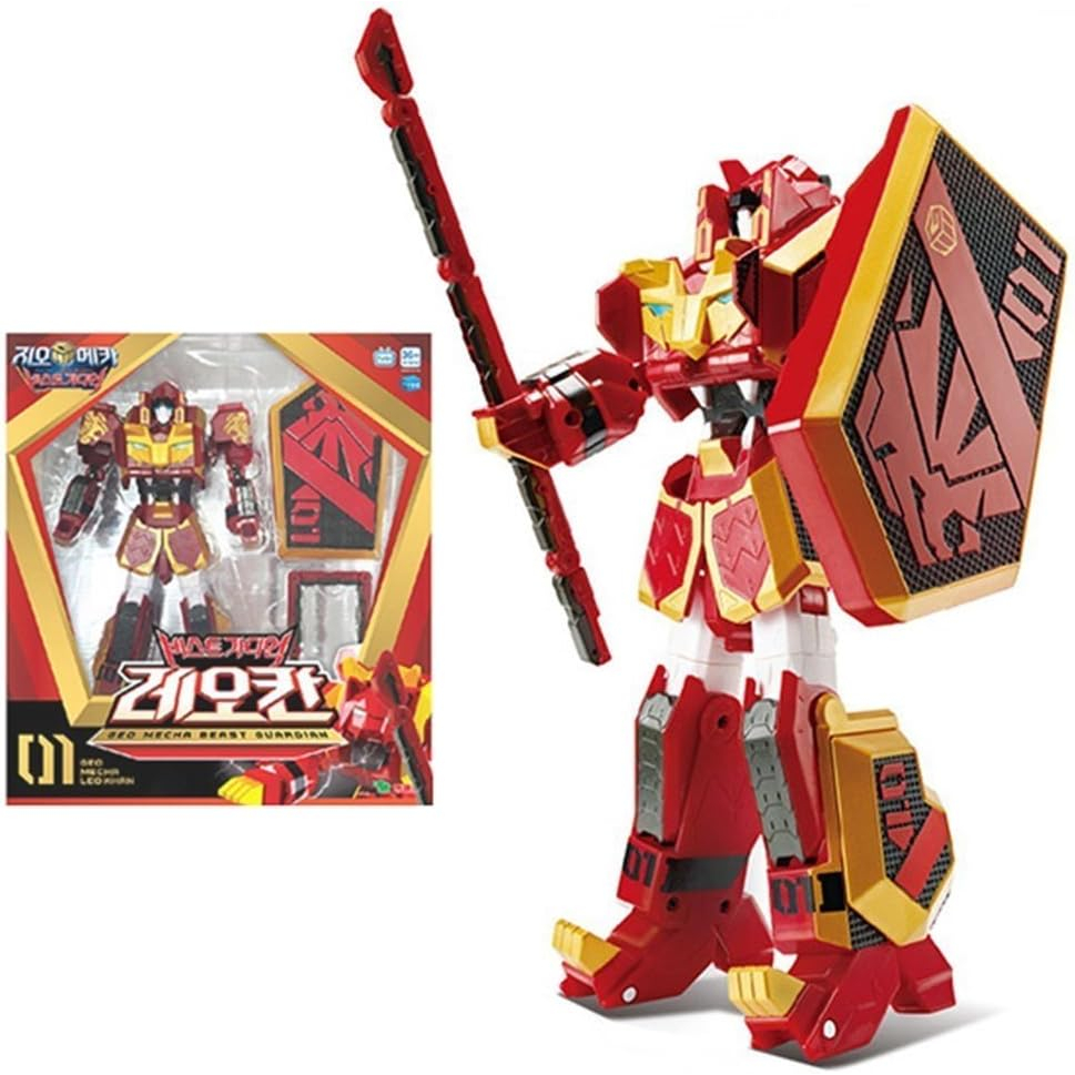 Jual YOUNG TOYS Geo Mecha Beast Guardian Leo Khan, 3 Types Transforming ...