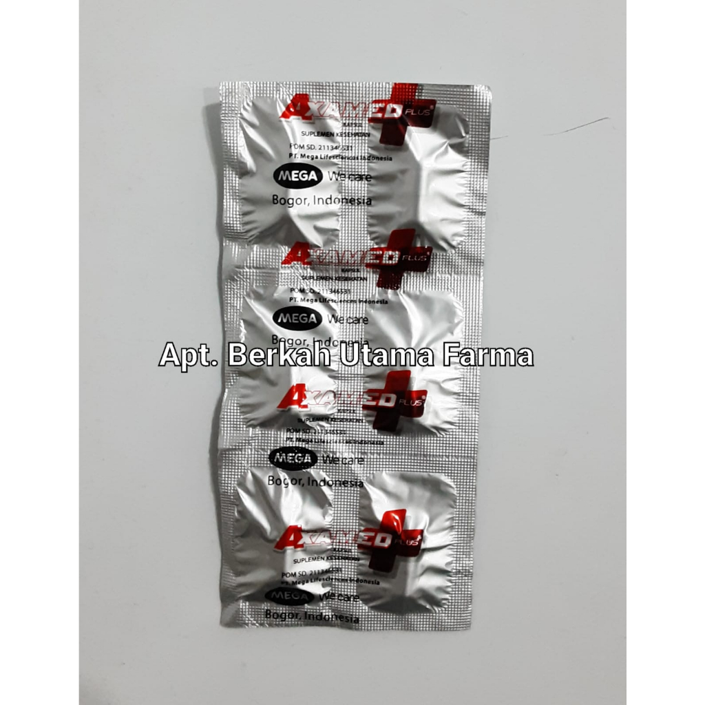 Jual Axamed Plus Strip isi 10 Kapsul | Shopee Indonesia