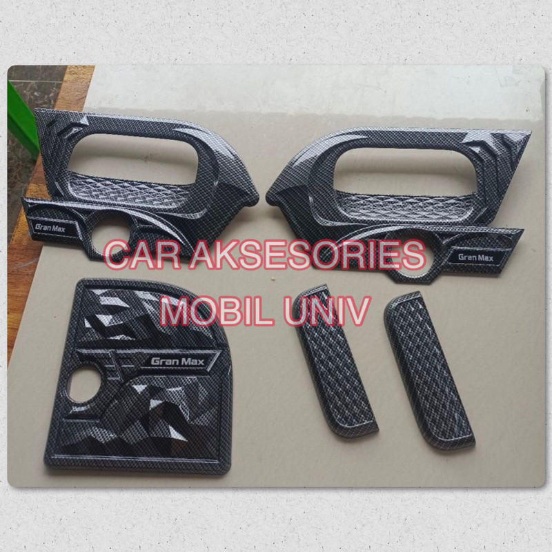 Jual PAKET OUTER HANDLE TANK COVER GRAN MAX GRAND MAX GRANDMAX CARBON ...