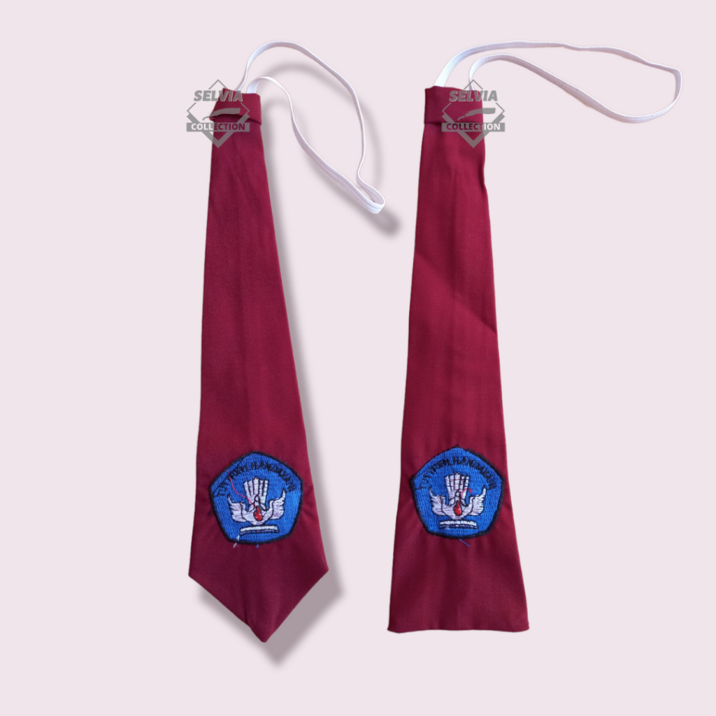 Jual Dasi Sekolah SD Laki-laki/Perempuan Bordir Logo Biru | Shopee ...