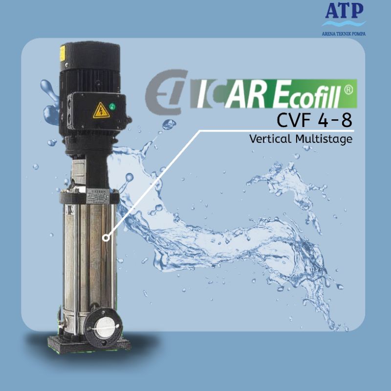 Jual Icar Ecofill CVF 4-8 - Pompa Air Vertical Multistage - Pompa Air ...