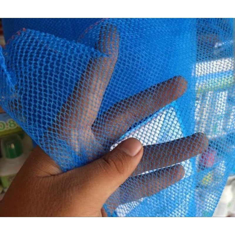Jual Jaring polynet polinet biru pengaman proyek gedung | Shopee Indonesia