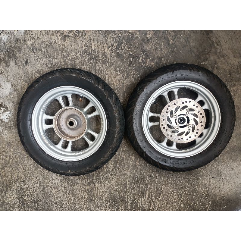 Jual Velk veleg velg scoopy ring 12 new 2021 2023 original set ban ...