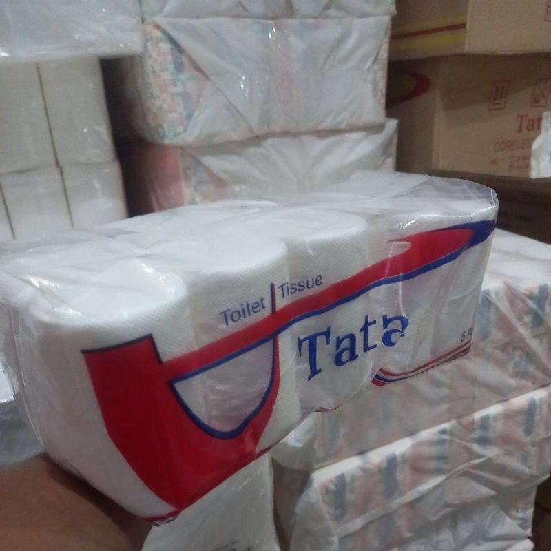 Jual Tisu Coreless TATA - 1 pack isi 5 Roll - tisu roll tanpa tulang ...