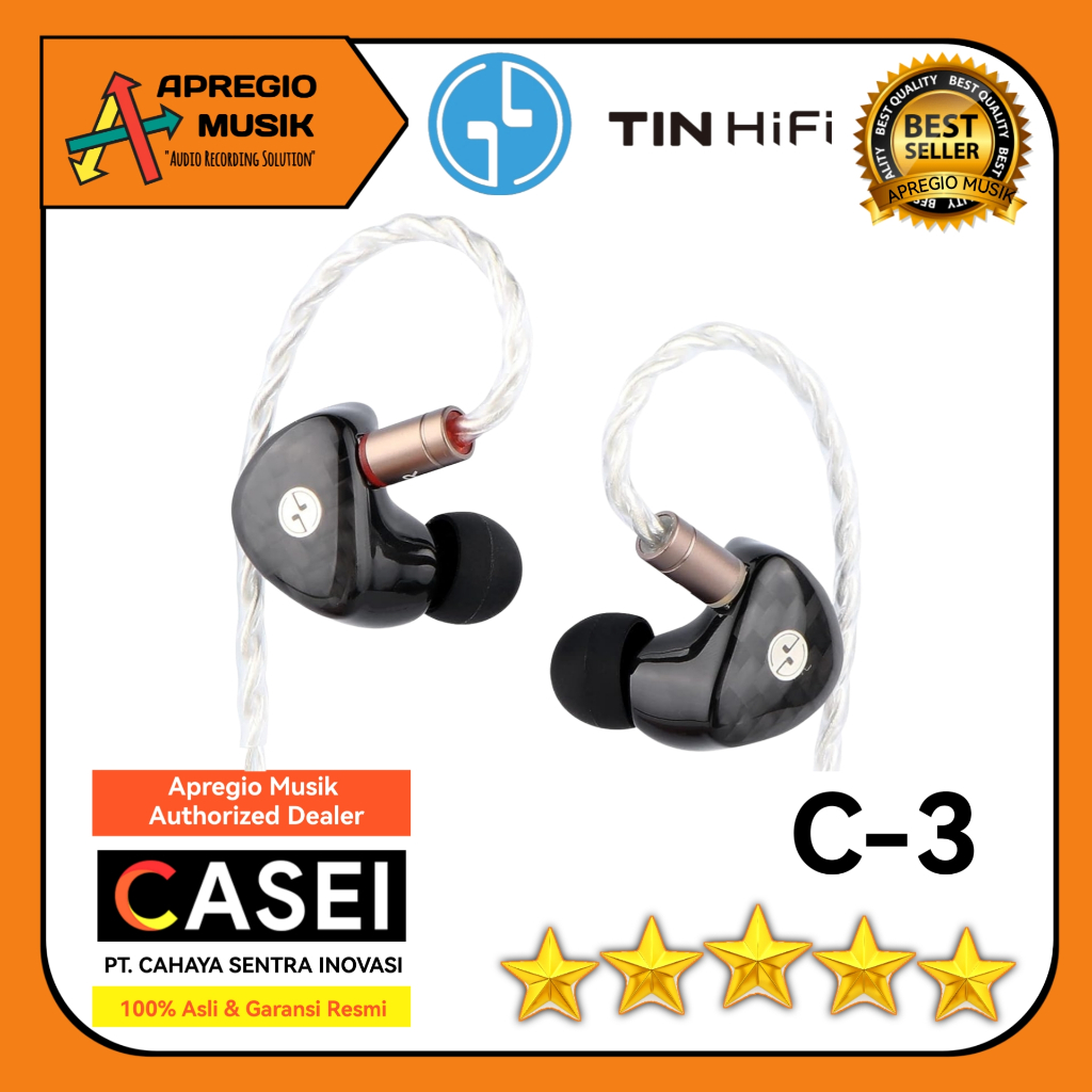 Jual Tin HiFi C3 10MM PU + LCP Composite Diaphragm Driver In Ear ...
