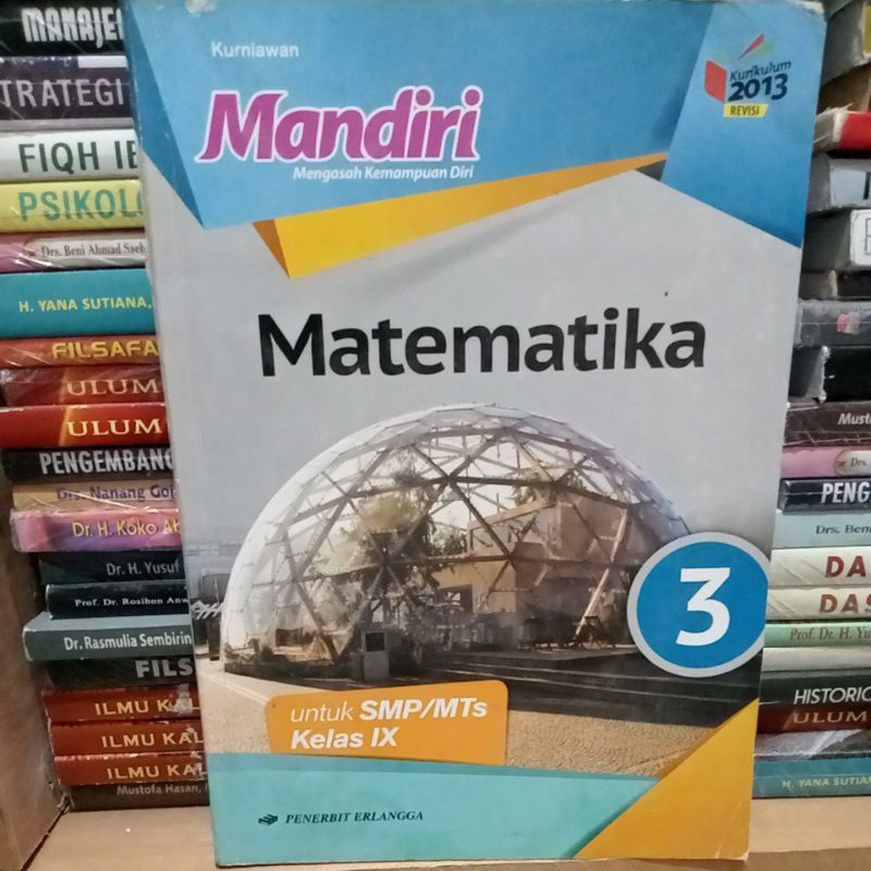 Jual MANDIRI MATEMATIKA UNTUK KELAS 3 SMP KELAS 9 | Shopee Indonesia