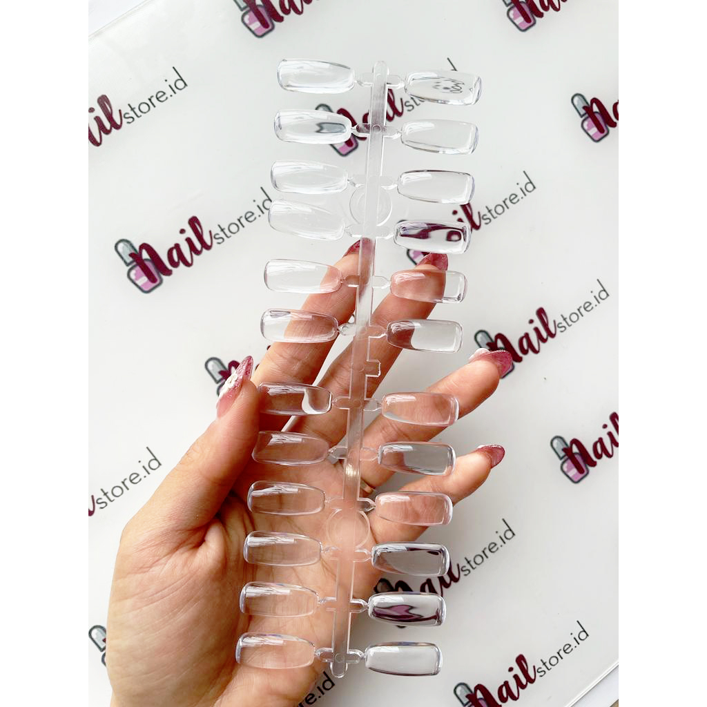 Jual nail tip display nail tip color display book kuku palsu nail tips ...