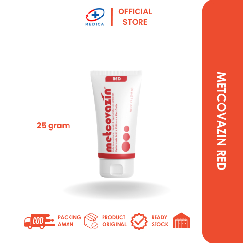 Jual Metcovazin Red 25gr/Salep luka | Shopee Indonesia