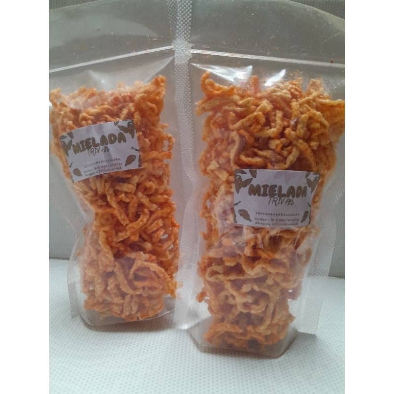 Jual mie lada kriuk kres kremes renyah trivan keju (tidak pedas ...