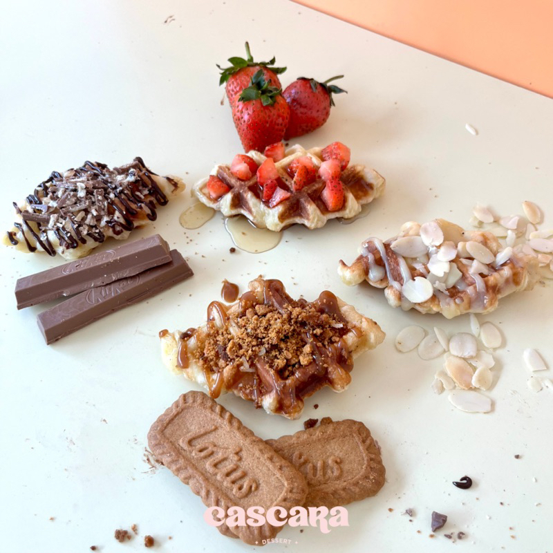 Jual Cascara Cookies - Croissant Waffle Croffle Cadburry Lotus Biscoff ...