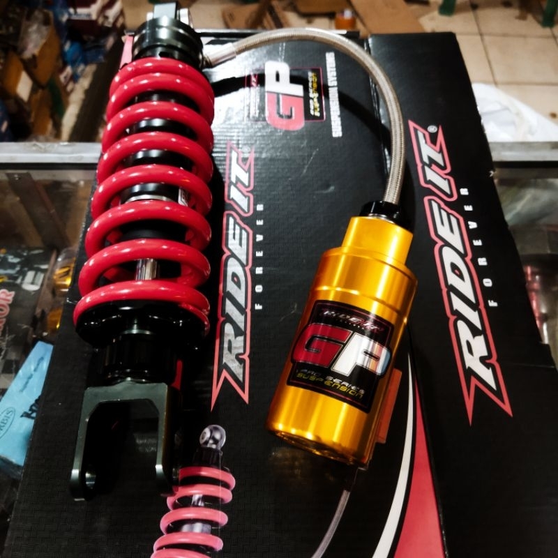 Jual Shock Tabung Pisah Ninja 250 Fi / Karbu / Z-250 Original Ride-iT | Shopee Indonesia