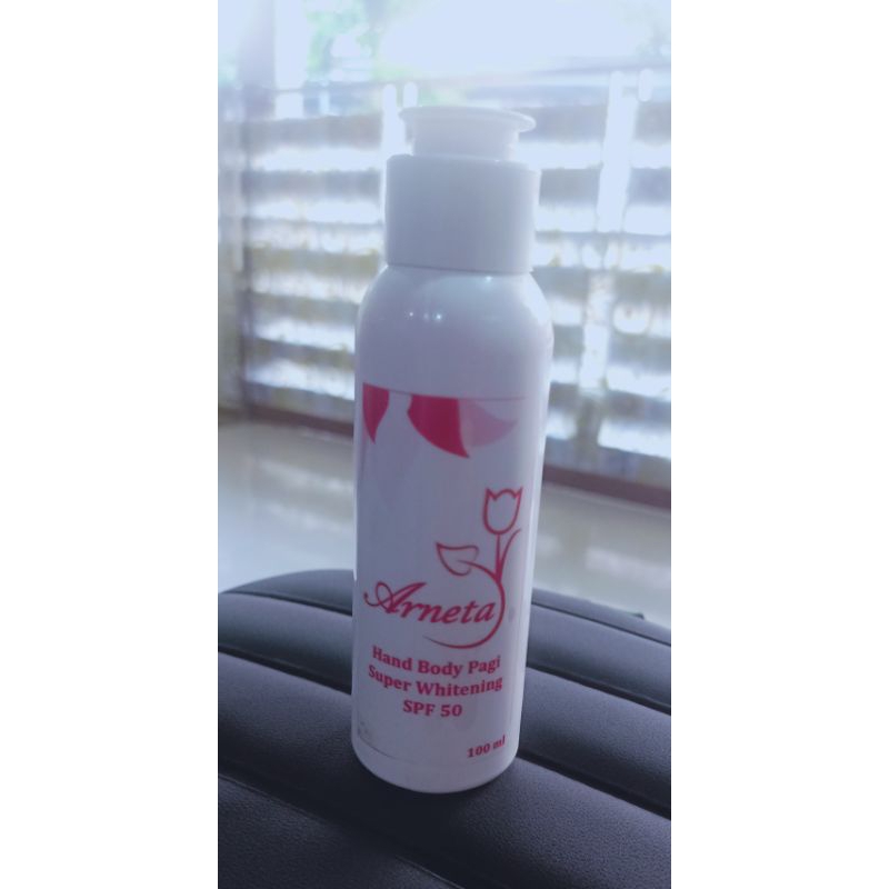 Jual Arneta Hand body Siang Super SPF 50 (PINK) | Shopee Indonesia