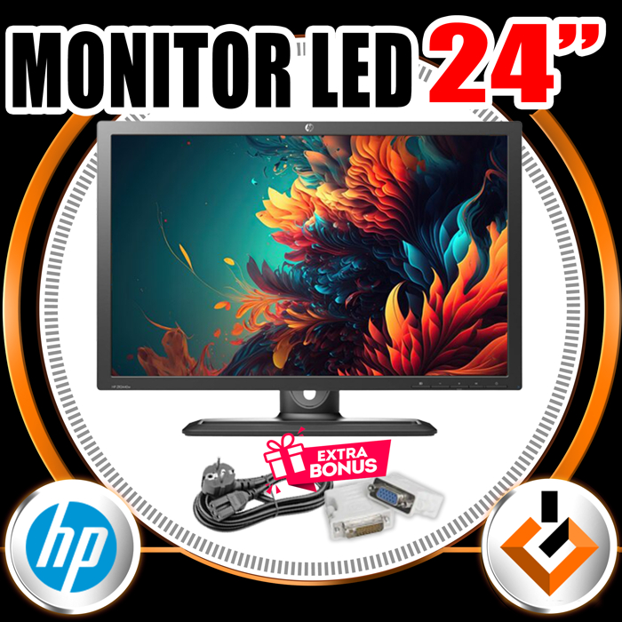 Jual Monitor LED PC 24INCH / LED MONITOR PC KOMPUTER | Shopee Indonesia
