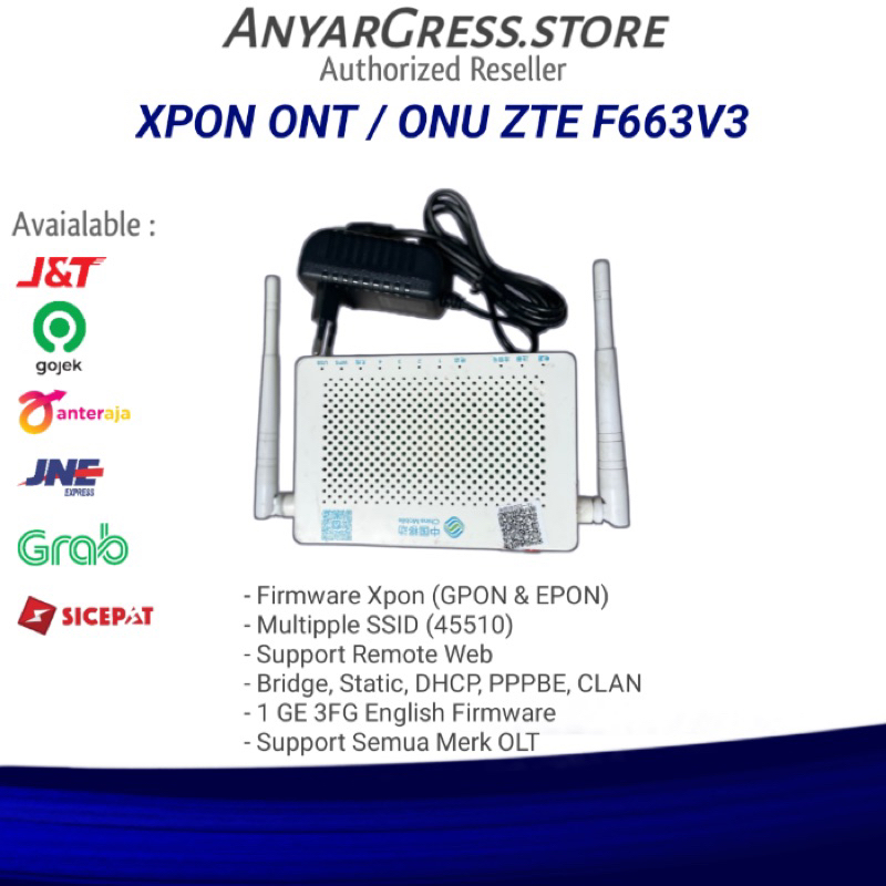 Jual XPON ONU ONT ZTE F663v3a GPON EPON | Shopee Indonesia