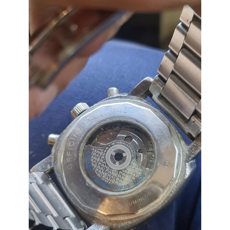 Jual Jam tangan bekas otomatis Luminor Panerai made in Swiss original ...