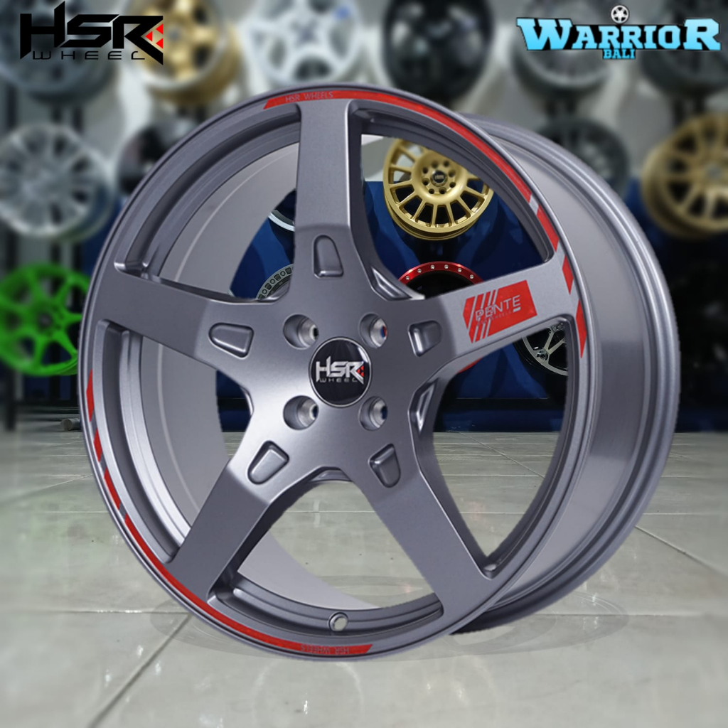 Jual Velg Racing Mobil Raize Rocky Alves Ring 18 HSR PENTE R18 H 4X100 | Shopee Indonesia