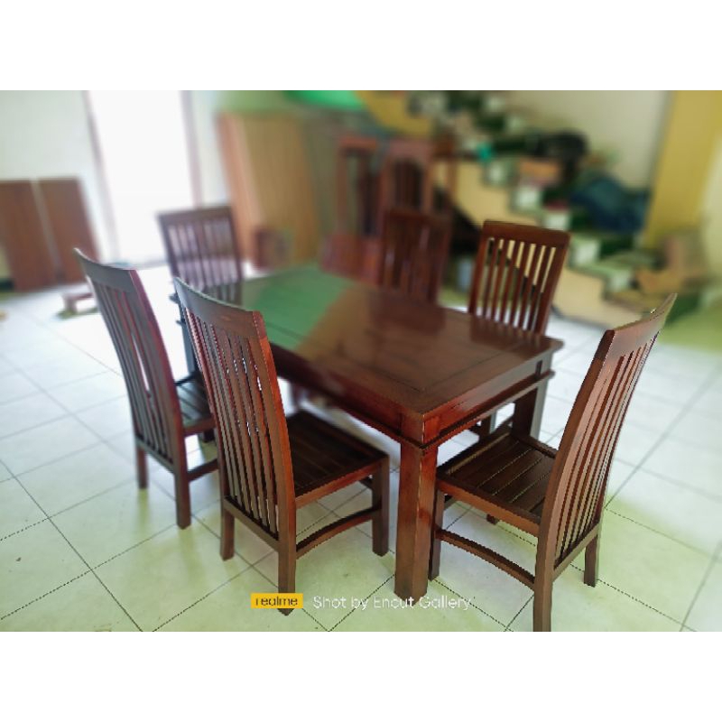 Jual meja makan minimalis jati | Shopee Indonesia