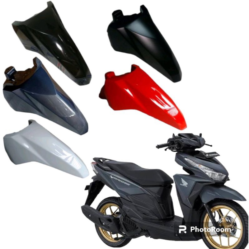 Jual Spakbor Sepakbor Depan Vario 125-150 LED 2015-2017 Putih Hitam ...