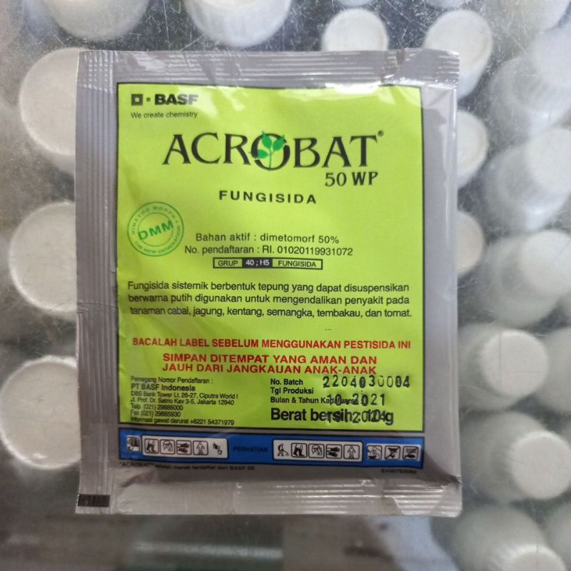 Jual Fungisida ACROBAT 50WP - Kemasan 10gram |Fungisida yang efektif ...