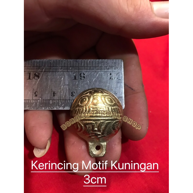 Jual Kerincing Kuningan Motif 3cm | Shopee Indonesia