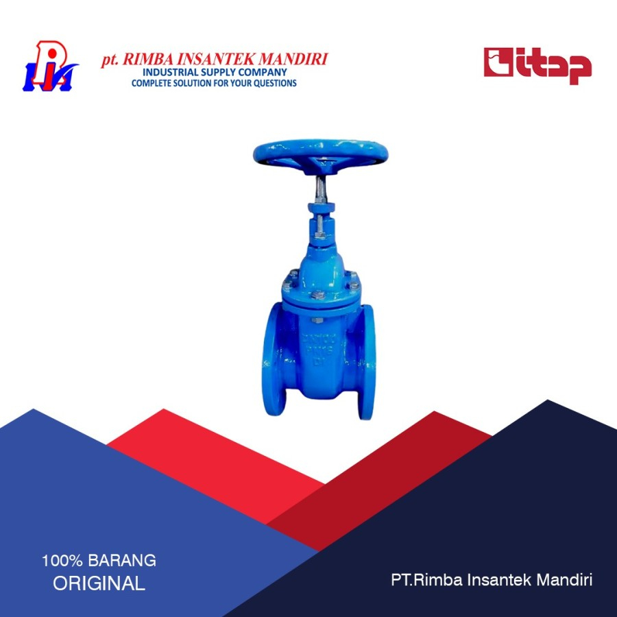 Jual Gate Valve Cast iron ITAP PN 16 Non Rising Steam DIA. 2 1/2" | Shopee Indonesia