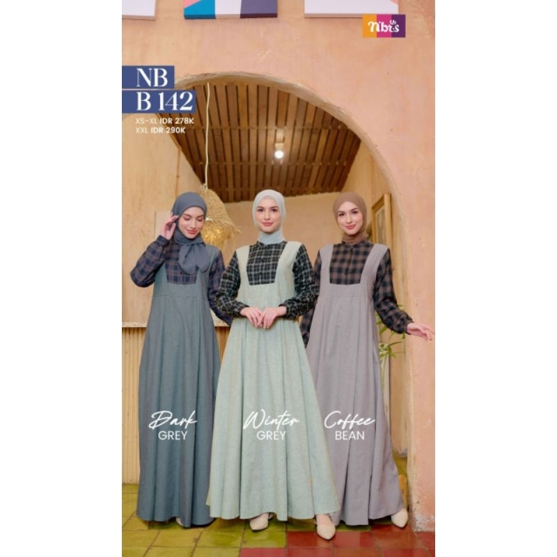 Jual GAMIS NIBRAS NB B142 | Shopee Indonesia
