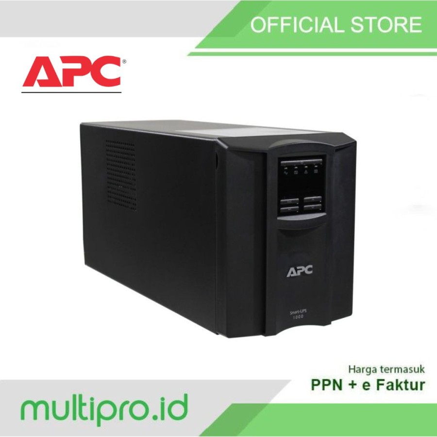 Jual UPS APC SMT1000INC Smartconnect UPS 1000VA 700W Cloud Network Card | Shopee Indonesia
