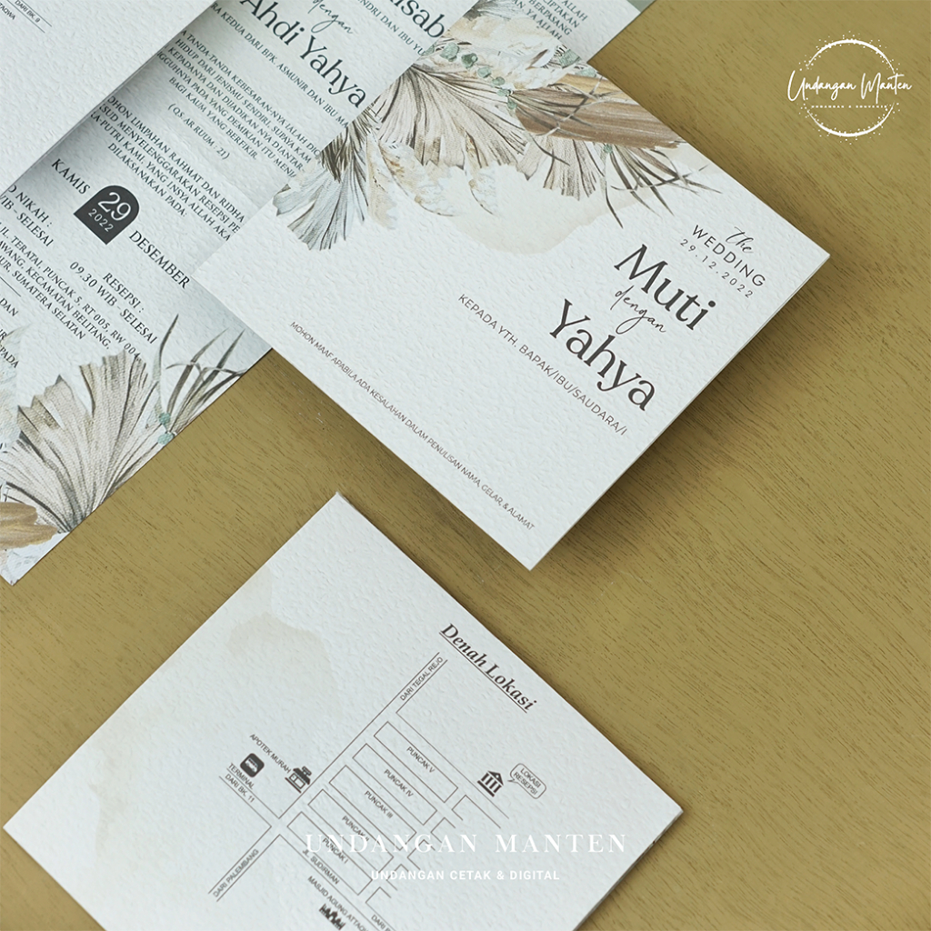 Jual Undangan Pernikahan NRD003 - Undangan Premium - Undangan Murah ...