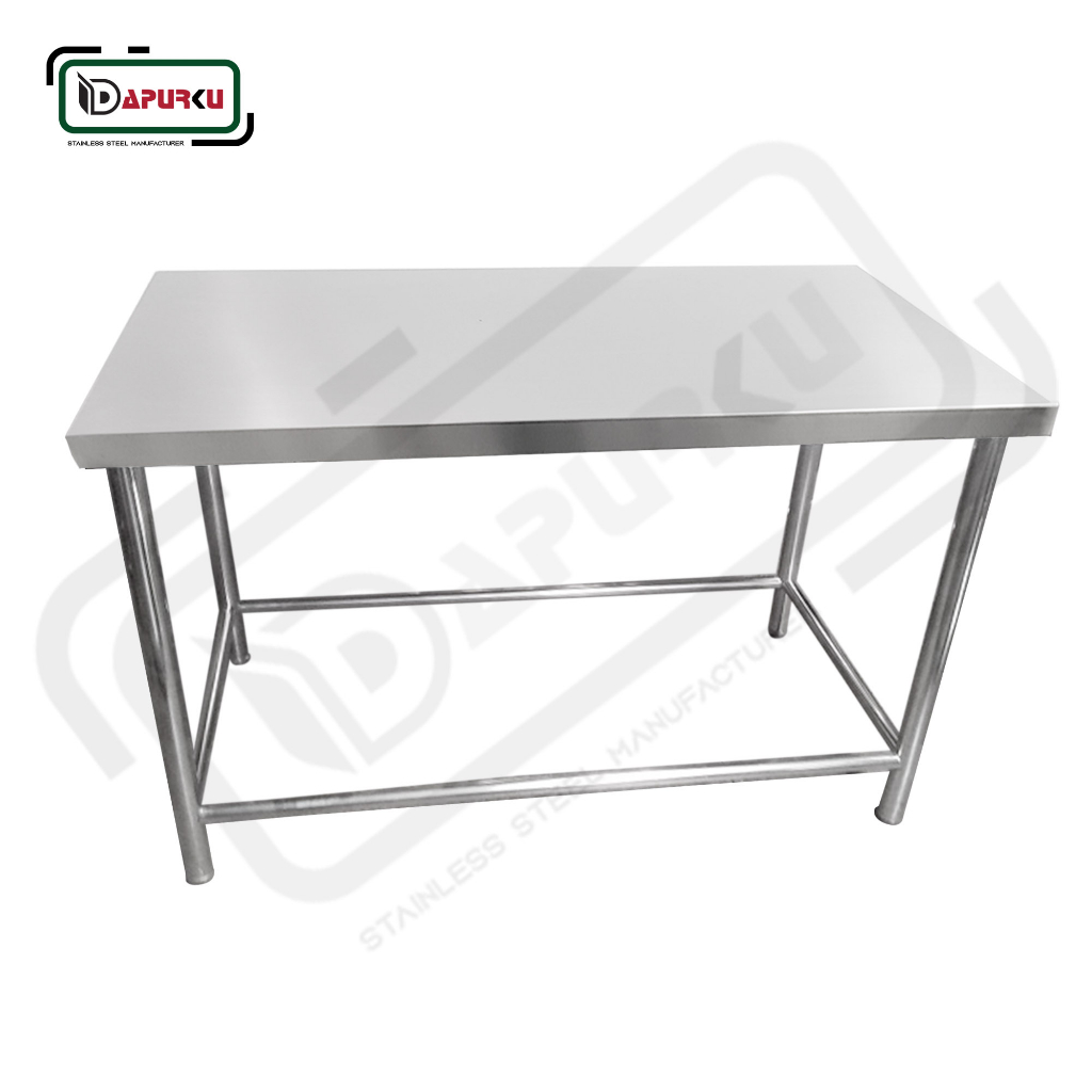 Jual Meja Stainless Steel Work Table / Meja Kerja / Dapur Awet & Kuat ...