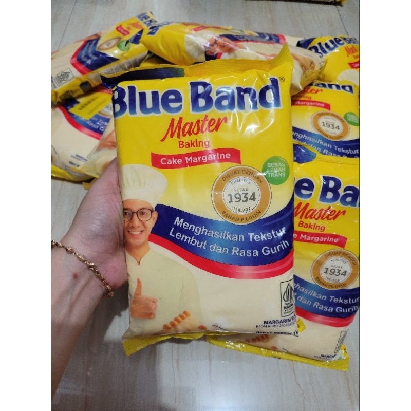 Jual blue band master baking cake margarine 1kg / mentega blueband ...