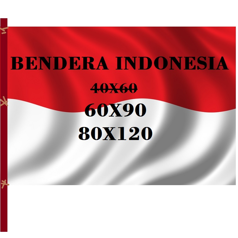 Jual Bendera / bendera indonesia / bendera satin / bendera katun ...
