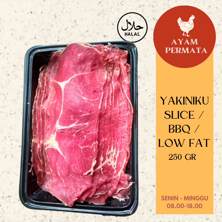 Jual Beef Slice Low Fat - Tanpa Lemak 250gr gram - Shabu Grill BBQ ...