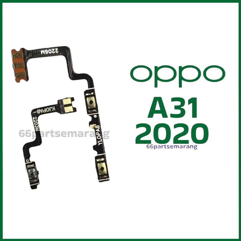 Jual Flexibel Flexible Power On Off Volume Oppo A31 2020 New | Shopee ...