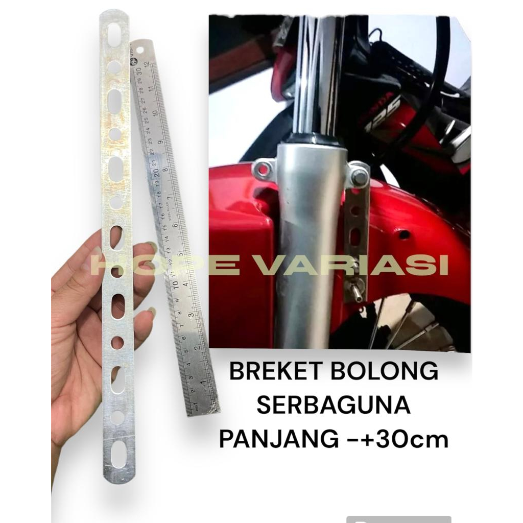 Jual BRACKET PLAT BOLONG SERBA GUNA BREKET BOLONG BESI PLAT BESI MULTI ...