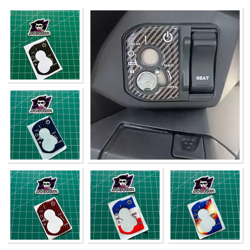 Jual STIKER STICKER EMBLEM TUTUP KUNCI KONTAK BEAT DELUXE 2020-2022 ...