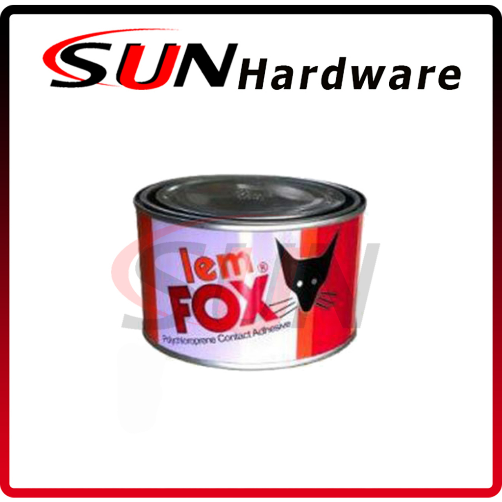 Jual Lem Fox Kuning 300 Gram Triplek Hpl Kulit Sintetis Kayu Serbaguna ...