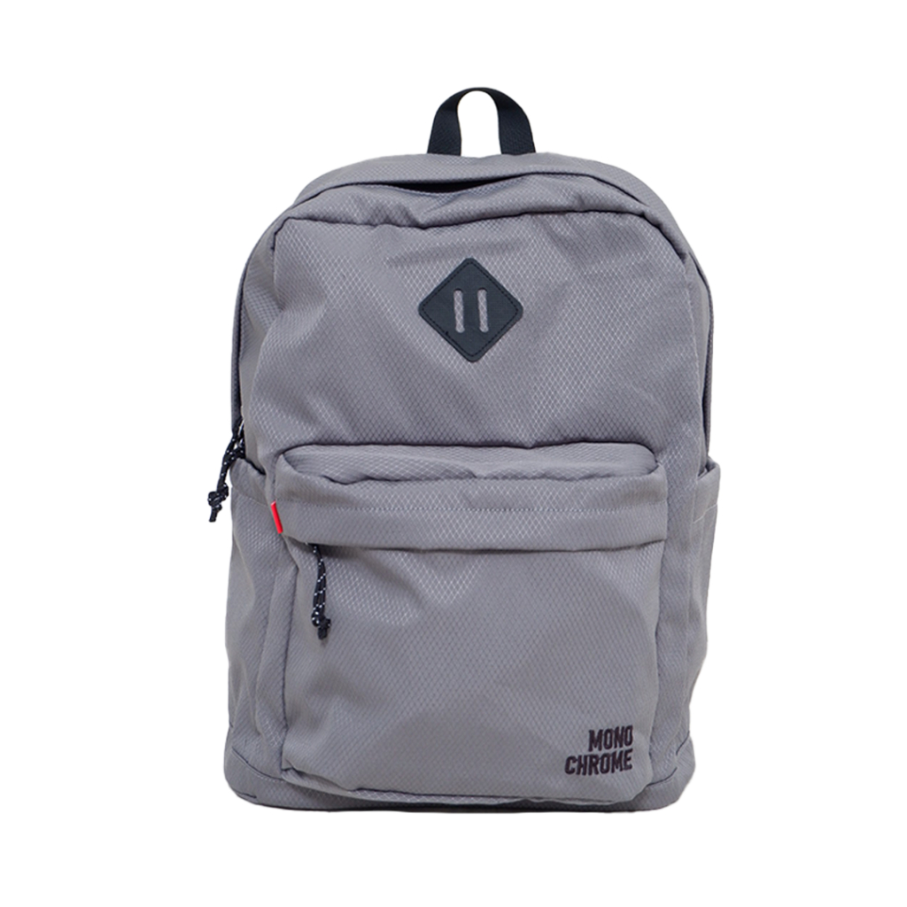 Jual Tas Ransel | Backpack | Hi Logo | Gray | Monochrome | Shopee Indonesia