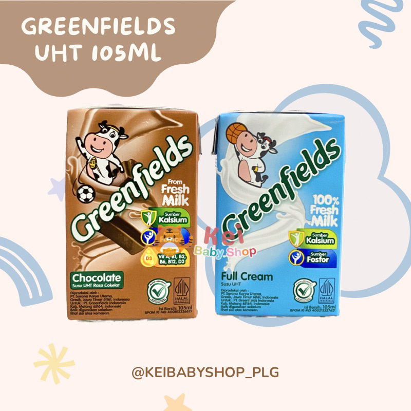 Jual Greenfields Susu UHT Full Cream Coklat 105ml Mini | Shopee Indonesia