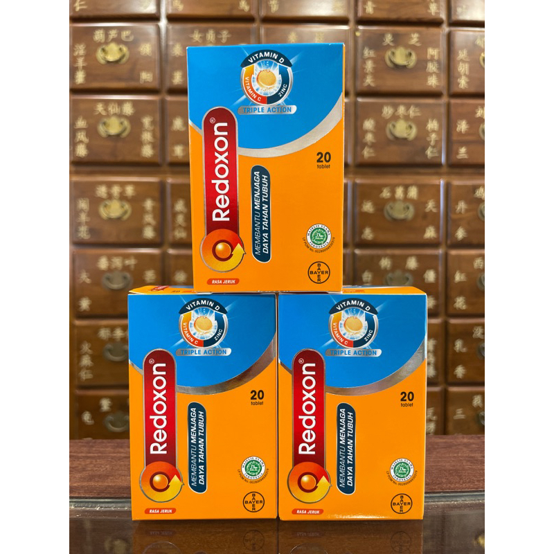 Jual Redoxon Triple Action 20 Tablet | Shopee Indonesia