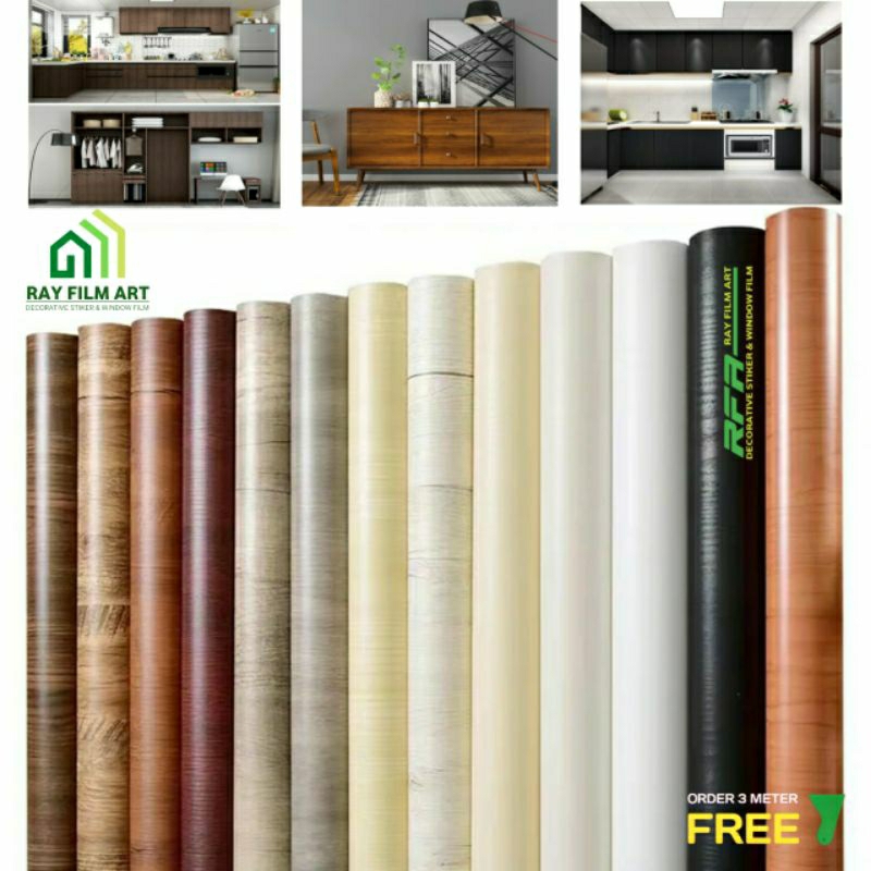 Jual Stiker Pintu Kamar Mandi Anti Air Stiker Meja Lemari Waterproof ...