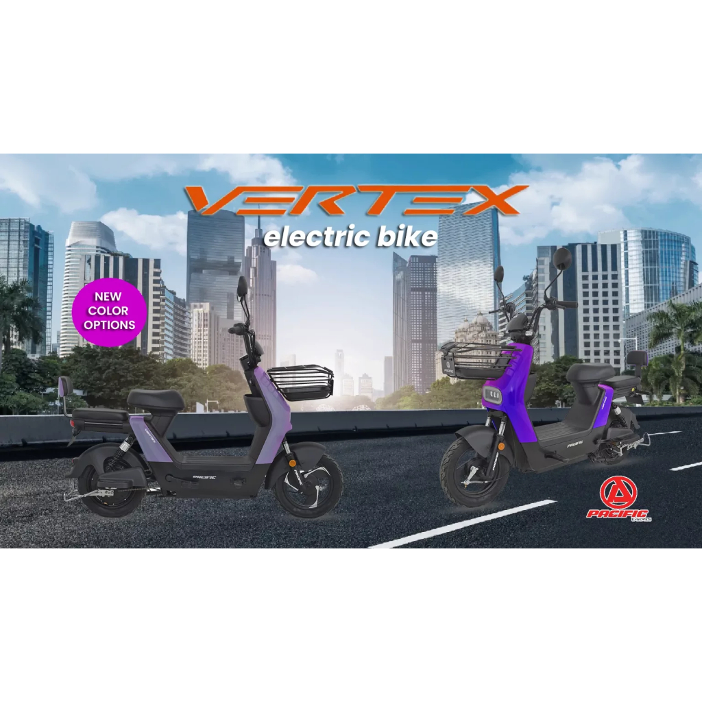 Jual SEPEDA LISTRIK PACIFIC VERTEX NEW 650 WATT | Shopee Indonesia