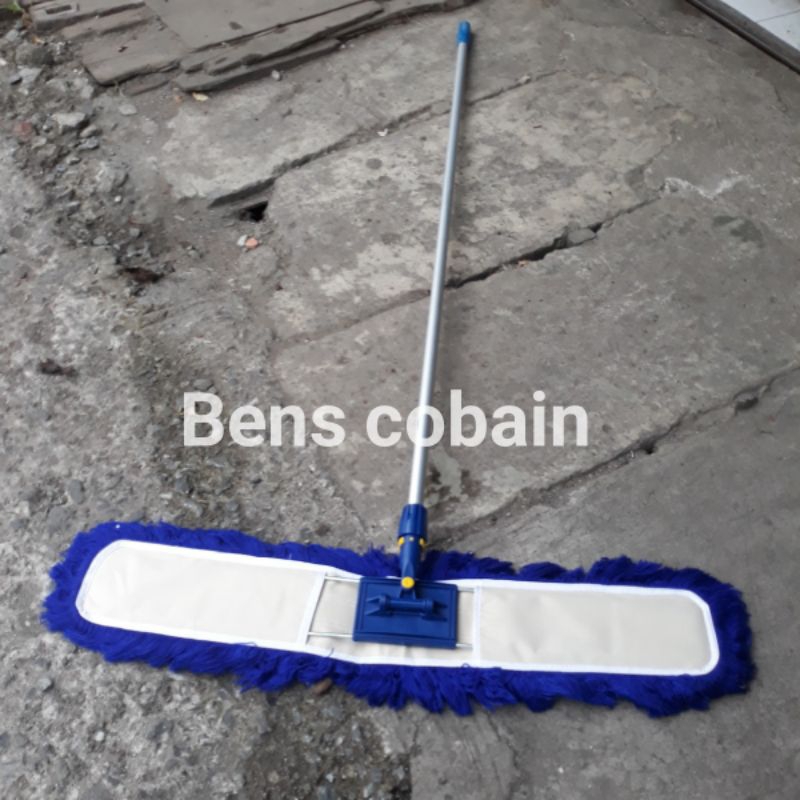Jual Pel Lantai Loby Duster 80cm Kain Pel Import Gagang Alumunium ...