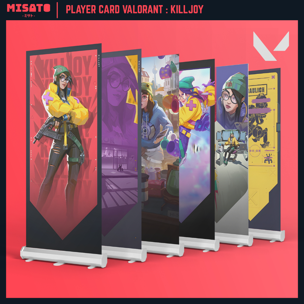 Jual Poster Player Card Valorant : Killjoy | Shopee Indonesia