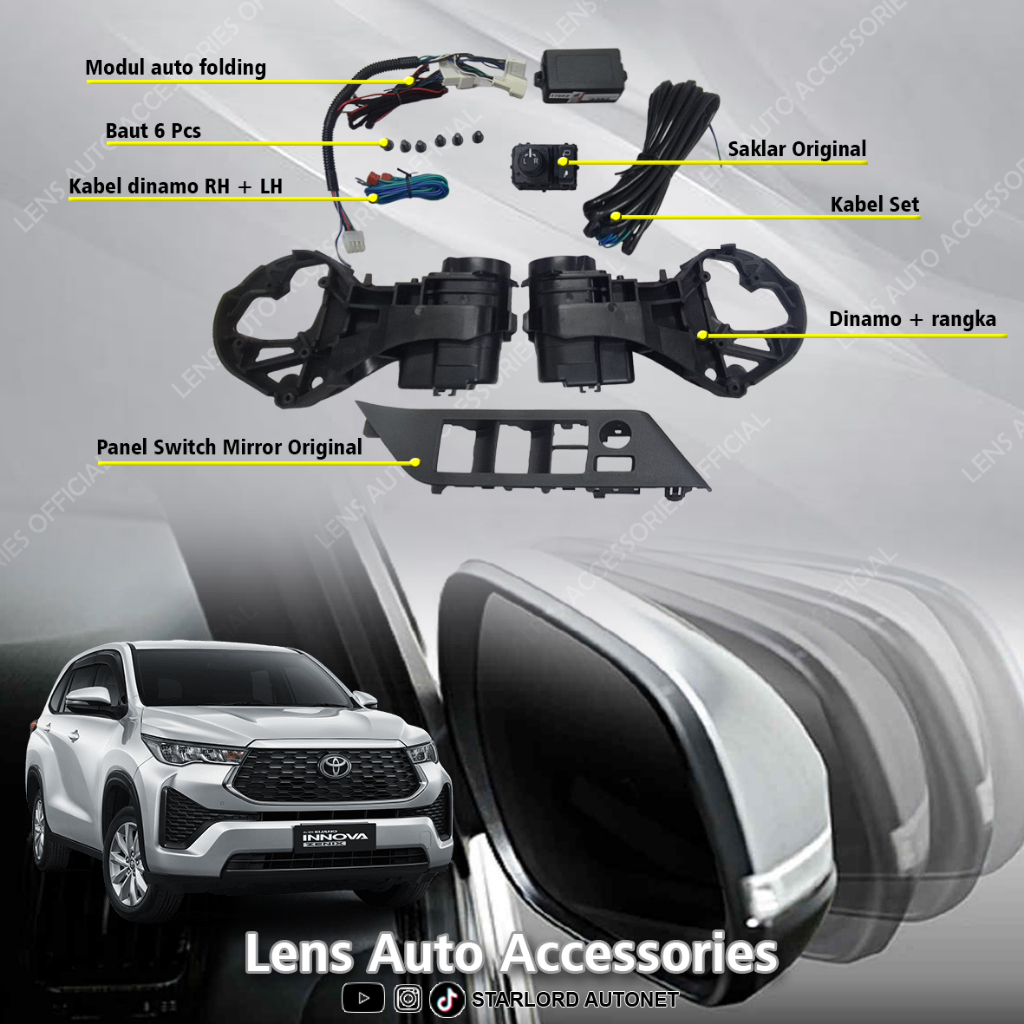 Jual MOTOR SPION LIPAT INNOVA ZENIX SWITCH ORI SHM | Shopee Indonesia