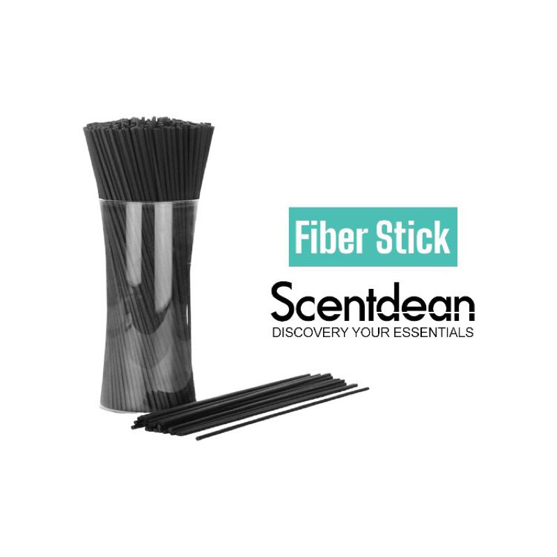 Jual scentdean Fiber Stick Hitam Reed Diffuser/Reed Diffuser Stick 20cm ...