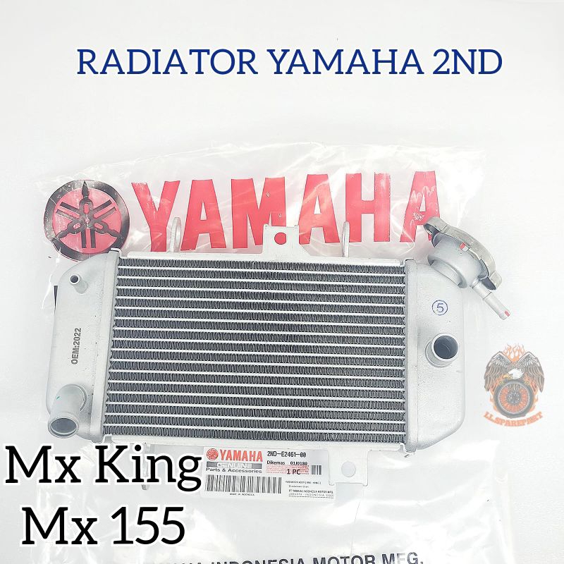 Jual RADIATOR YAMAHA 2ND MX KING KUALITAS ASLI ORIGINAL YAMAHA PRESISI ...