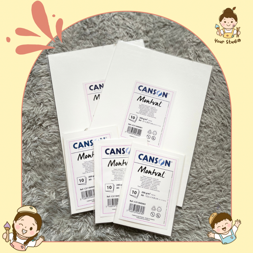 Jual Watercolour Paper / Kertas Cat Air Canson 200g | Shopee Indonesia