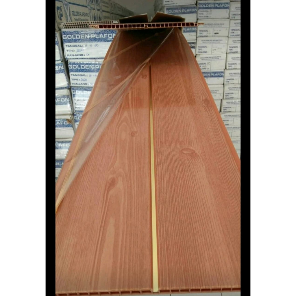 Jual plafon pvc kayu. plafon pvc kayu glossy. plafon pvc kayu motif ...