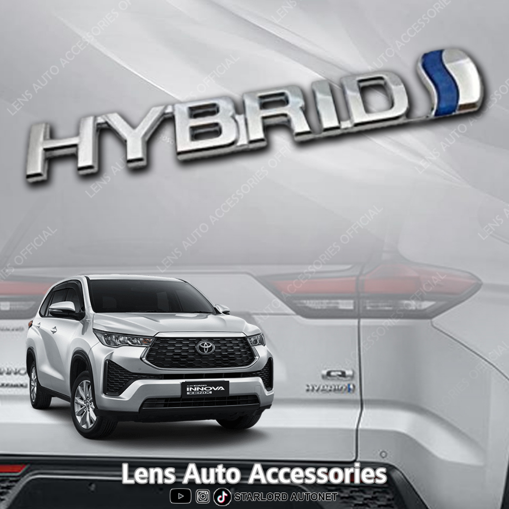 Jual EMBLEM HYBRID - TULISAN HYBRID | Shopee Indonesia