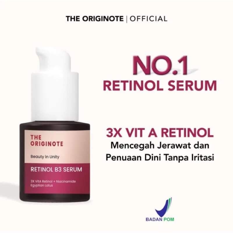 Jual The Originote Retinol B3 Serum - Serum Anti Aging Menyamarkan ...